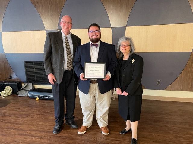 Senior Joshua Stinson Received College of Arts and Sciences Humanities ...